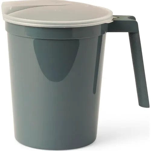 Noninsulated Pitcher w/ Handle & Lid, Plastic, 32 oz., 100 per Pack/10 ...