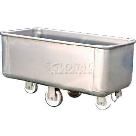 DC Tech Stainless Steel Bulk Truck with Drain & Cap TKS08002 800 Lb. C ...