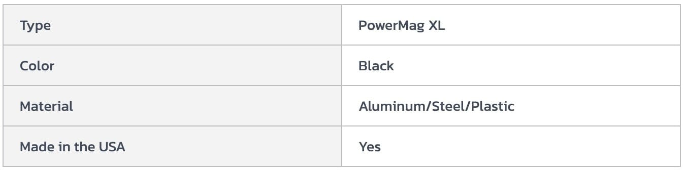 AMK Magnetics PowerMag XL Hand Release Magnet, 5" Dia.– Centerline Dynamics