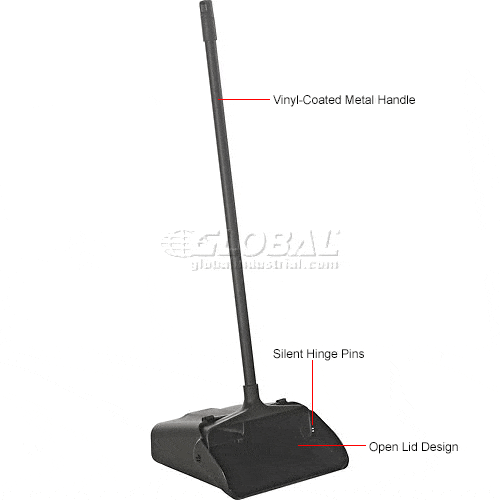 Global Industrial™ Upright Dust Pan & Lobby Broom Combo Kit– Centerline ...