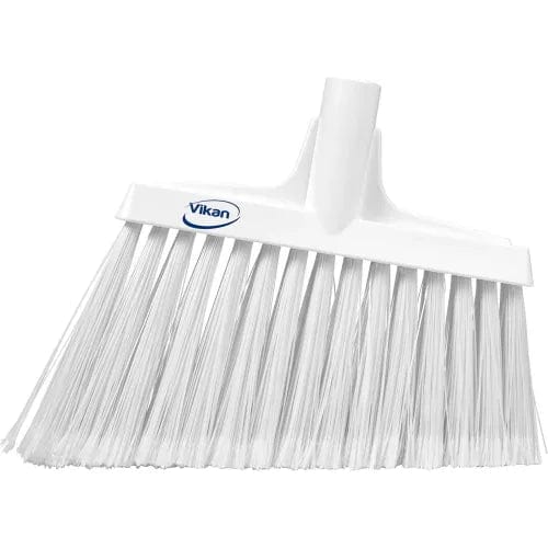 Split Bristle Angle Head Broom, White– Centerline Dynamics