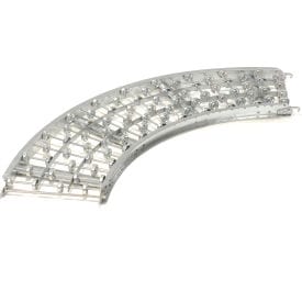 Omni Metalcraft Steel Skate Wheel Conveyor Curved Section WSHC3-12-10 ...