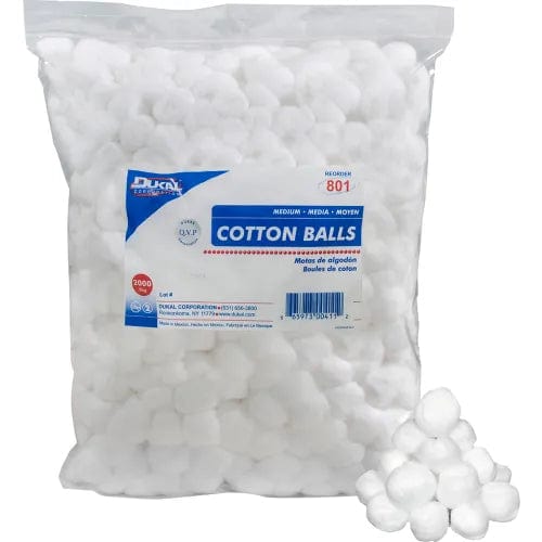 Cotton Balls, Medium, 2000/Bag, 2 Bag/Case– Centerline Dynamics