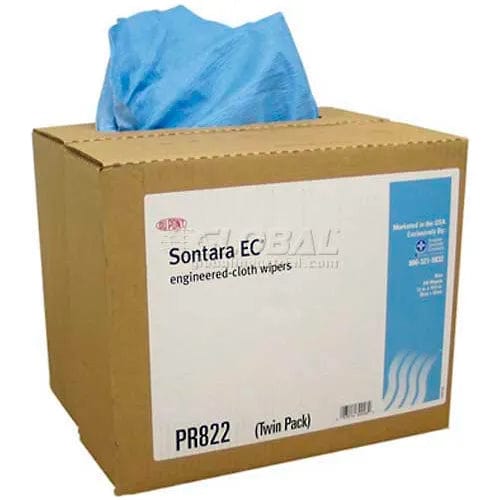 Dupont® Sontara EC® Medium Duty/Low Lint Wipes, 12" x 16-1/2", 250/Cas ...