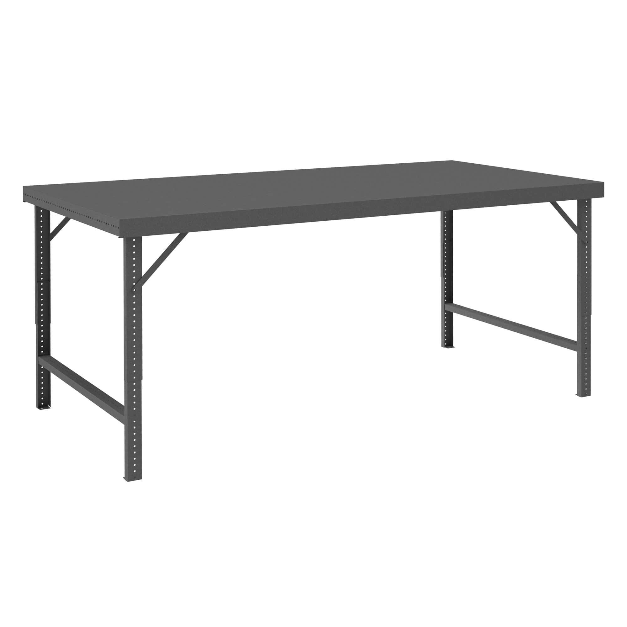 Durham Folding Leg Workbench, Steel Top, 60 x 30– Centerline Dynamics