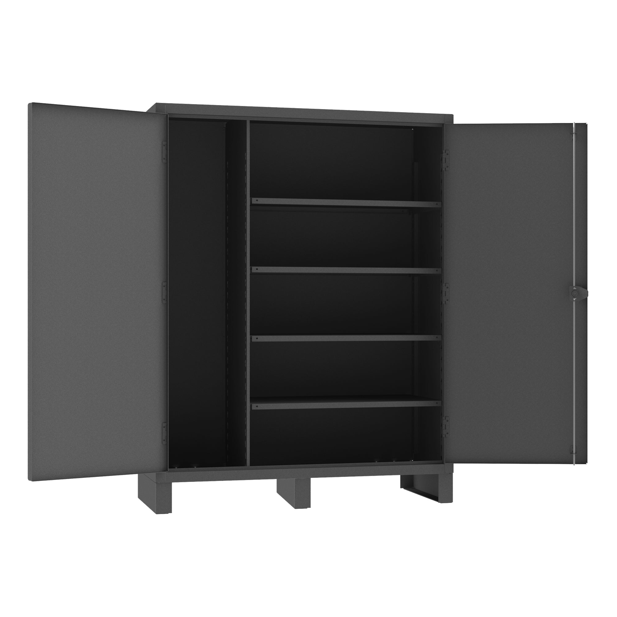 Durham Maintenance Cabinet, 12 Gauge, 4 Shelves, 60 x 24 x 78 ...