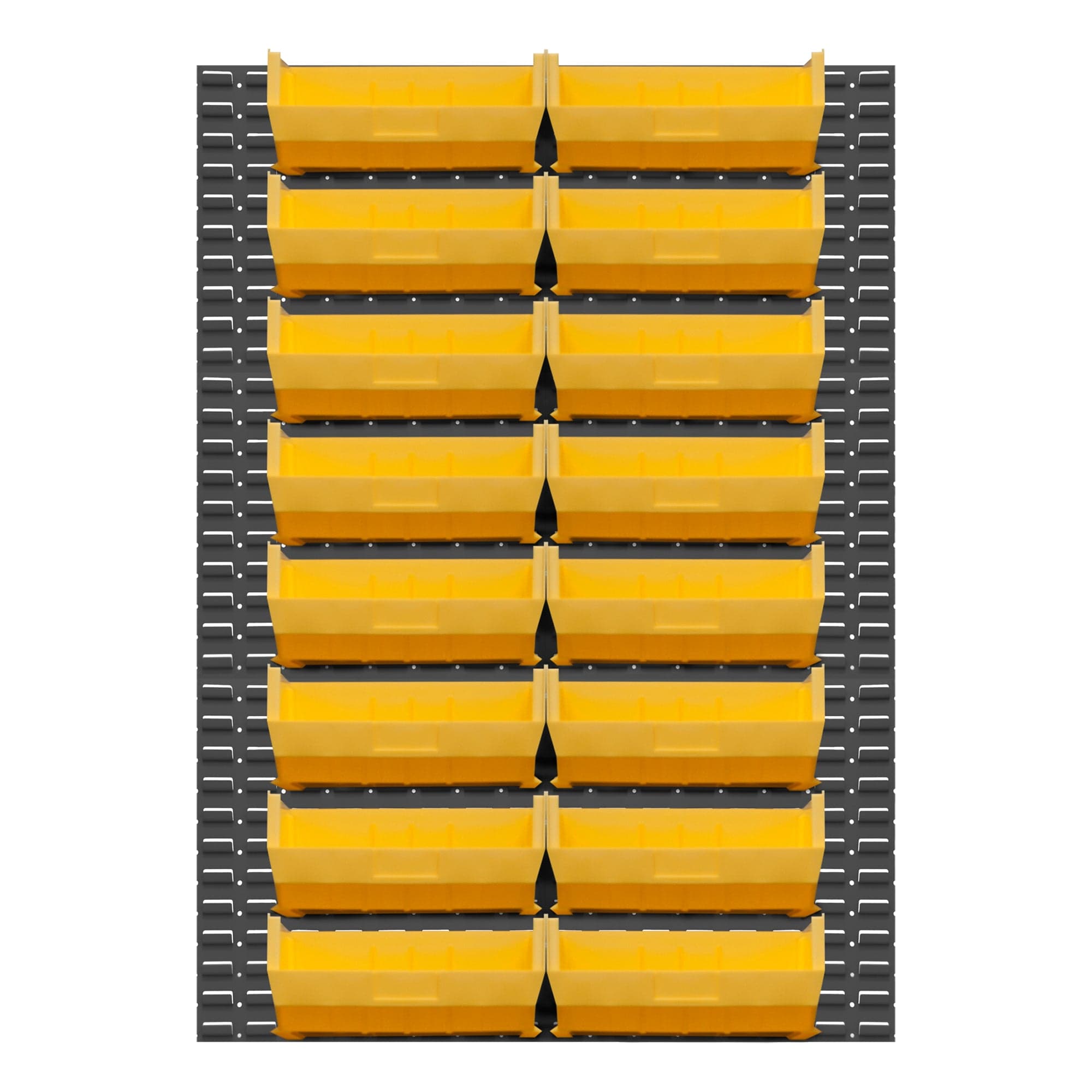 Durham Wall Mountable, 16 Gauge, Louvered Panel Rack, 46 x 64 ...