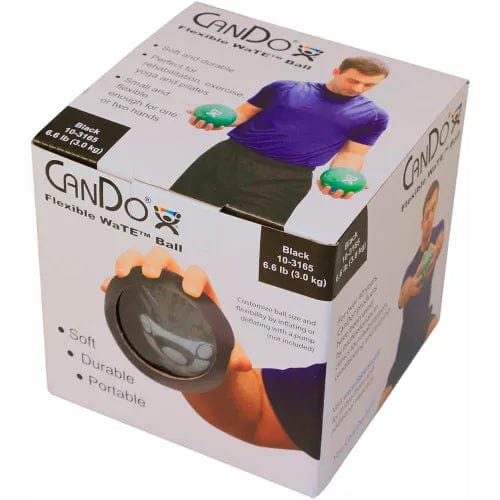 Hand-held Weighted Ball, Black, 3 kg/6.6 lb.– Centerline Dynamics