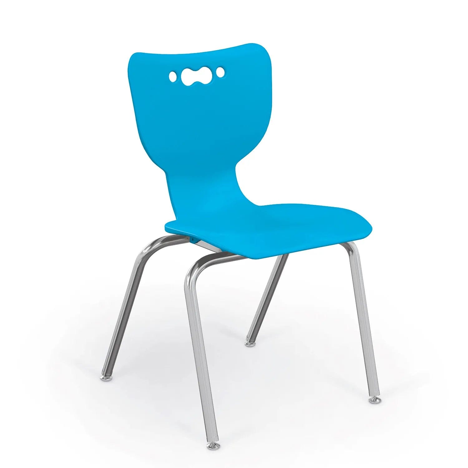 Hierarchy 18" Plastic Classroom Chair - Blue– Centerline Dynamics