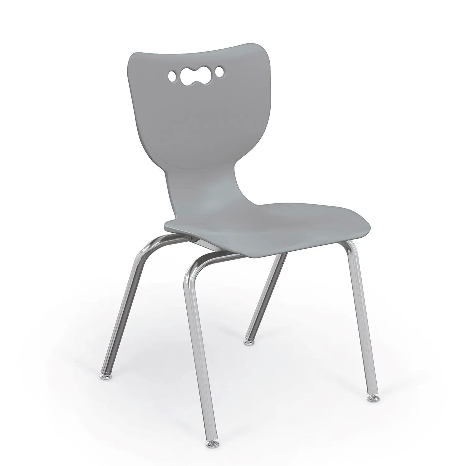 Hierarchy 18" Plastic Classroom Chair - Gray– Centerline Dynamics