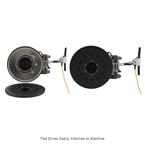 Global Industrial™ Dual Speed Floor Machine, 20" Cleaning Path ...