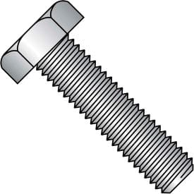 Hex Tap Bolt, Grade A, Low Carbon Steel, Zinc CR+3, FT, UNC, A307, 50 ...