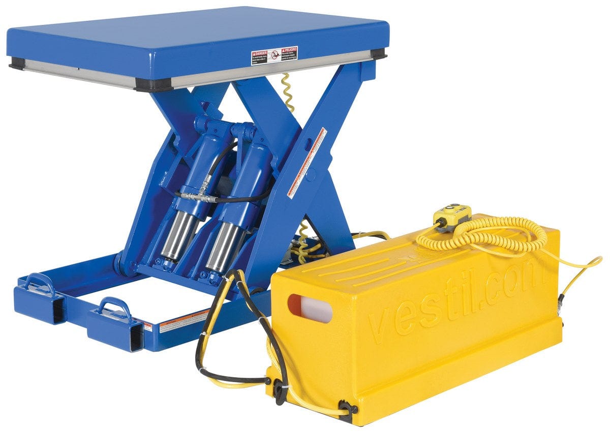 Vestil Steel Single Leg Shorty Scissor Lift Table 24 In. x 36 In. 4000 ...