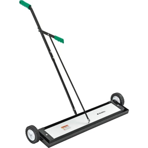 Heavy Duty Magnetic Sweeper With Release Lever, 36" Cleaning Width ...