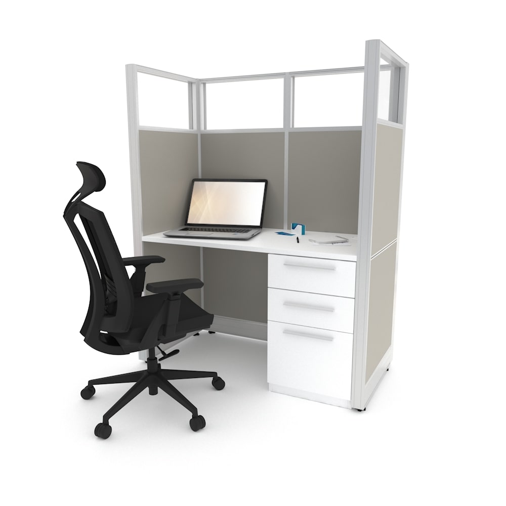 Sunline Select 4’x2′ – 65″ High Office Cubicle– Centerline Dynamics