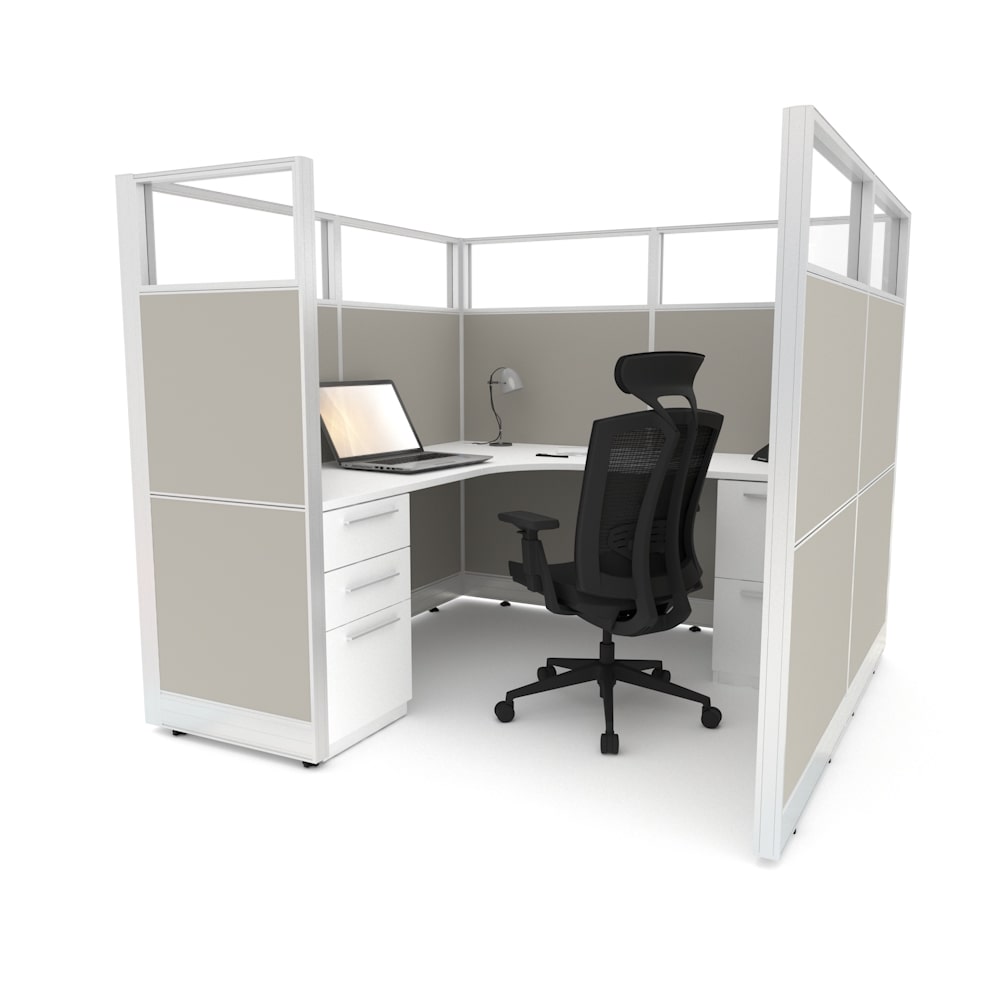 Sunline Select 6’x6′ – 65″ High Office Cubicle– Centerline Dynamics