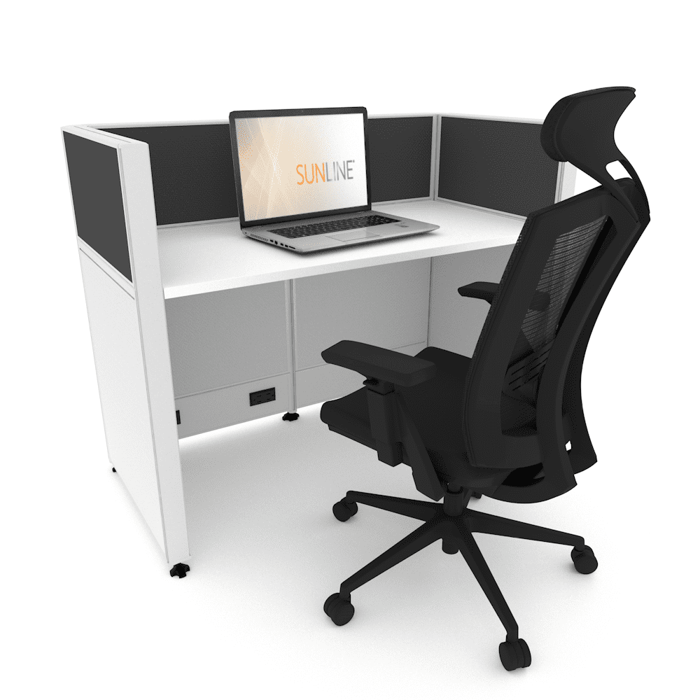 Sunline Signature 4’x2′ – 41″ High Office Cubicle– Centerline Dynamics