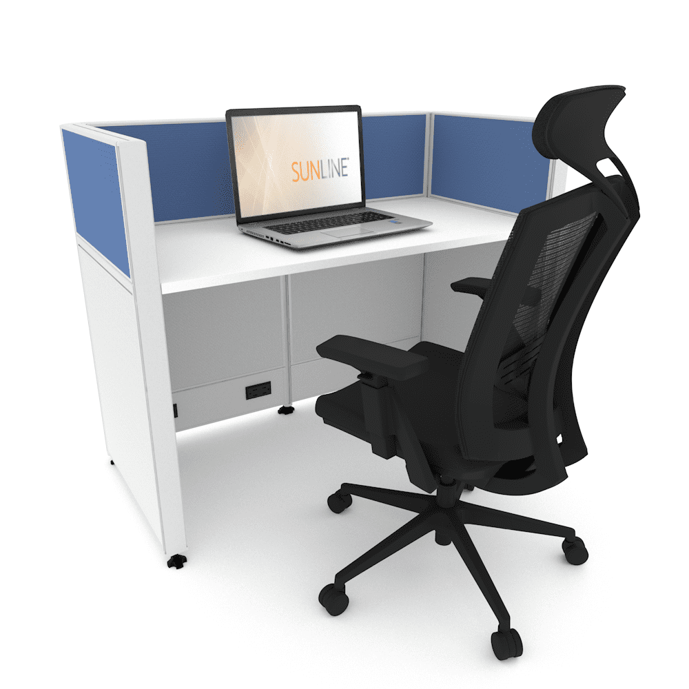 Sunline Signature 4’x2′ – 41″ High Office Cubicle– Centerline Dynamics