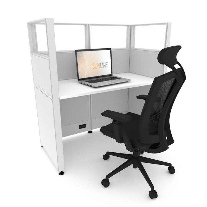 Sunline Signature 4’x2′ – 53″ High Office Cubicle– Centerline Dynamics
