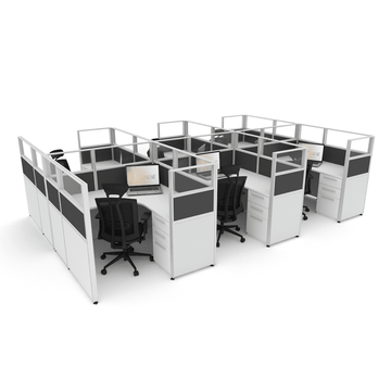 Sunline Signature 5'x5' - 53" High Office Cubicle– Centerline Dynamics