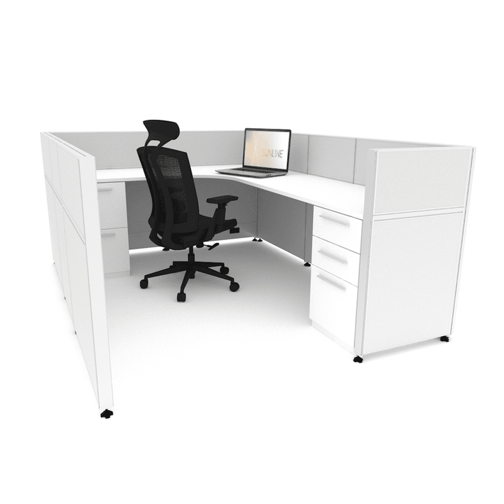 Sunline Signature 6’x8′- 41″ High Office Cubicle– Centerline Dynamics
