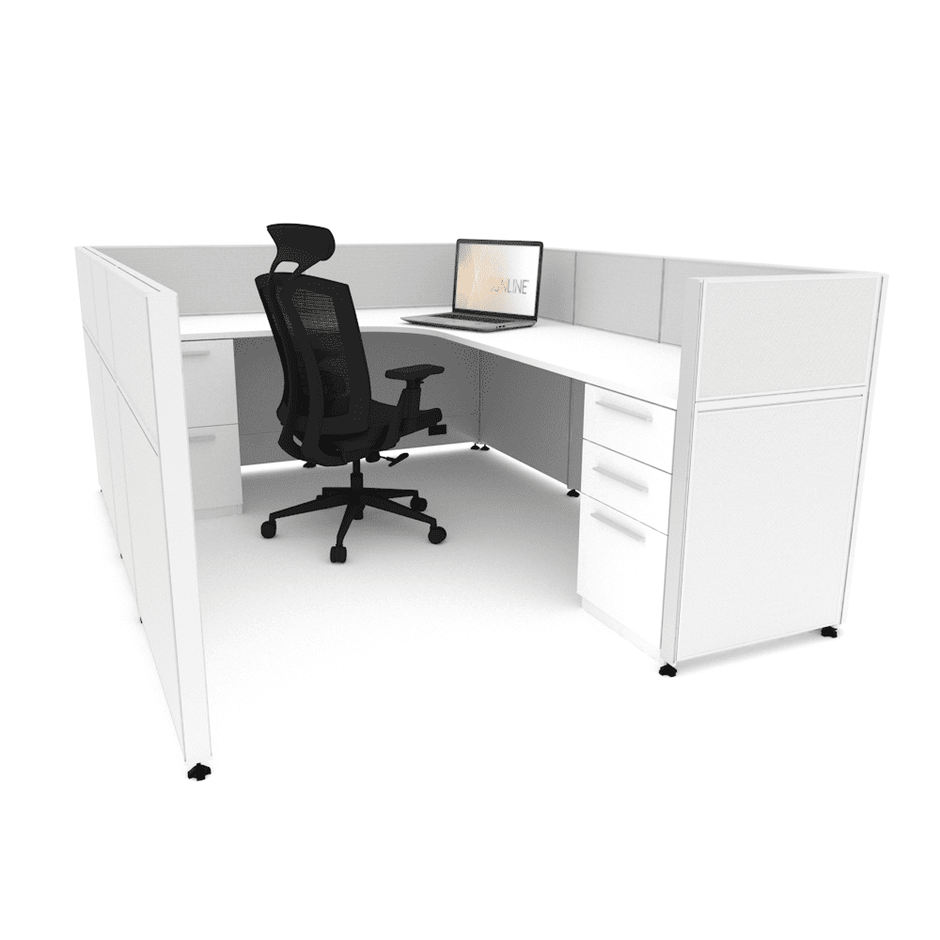 Sunline Signature 6’x8′- 41″ High Office Cubicle– Centerline Dynamics