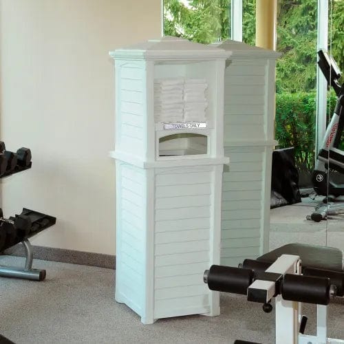 Lakeland Single Unit Towel Valet, White– Centerline Dynamics