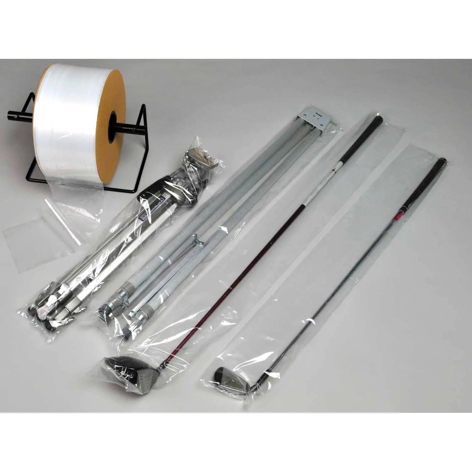Low Density Poly Tubing, 12"W x 1075'L, 4 Mil, Clear, 1 Roll ...