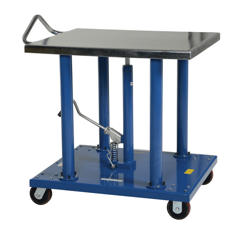 Vestil Steel Hydraulic Post Table 30 In. x 36 In. 2,000 Lb. Capacity ...