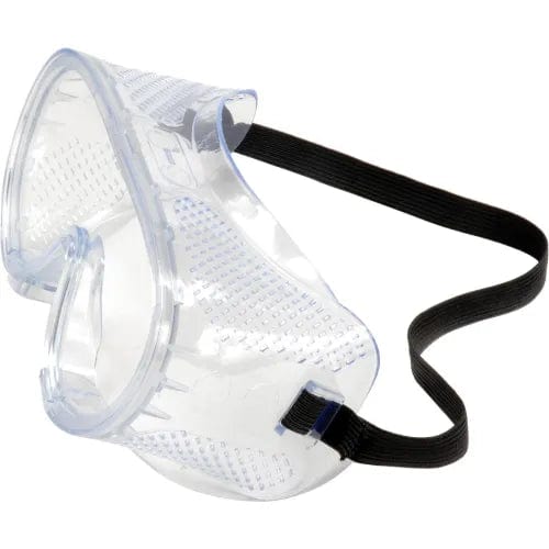 ERB™ Perforated Impact Resistant Goggles, Clear Lens, Black Straps ...