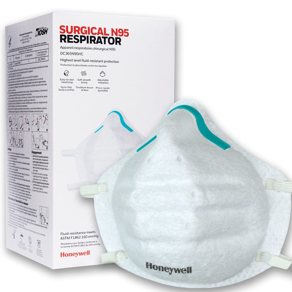 Honeywell Safety DC365 Surgical N95 Respirator, 20/Box– Centerline Dynamics