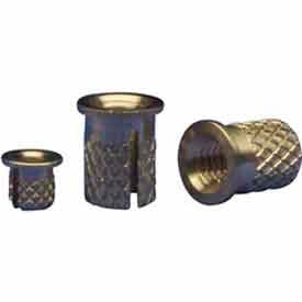 4-40 Flanged Press Insert - Brass - 260-004-Br - Pkg Qty 50– Centerline ...