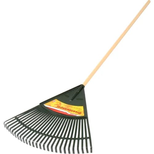 True Temper® Greensweeper Plastic Lawn & Leaf Rake, 24" Blade ...