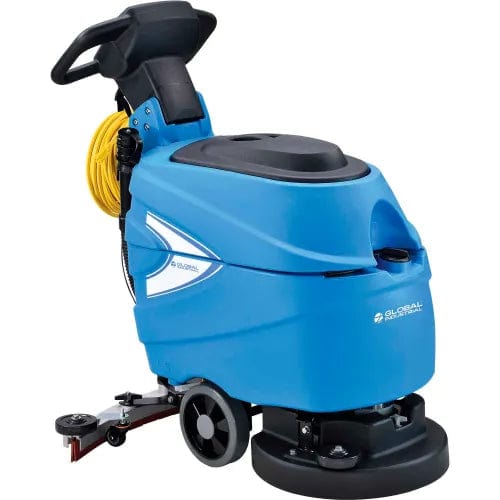 Electric Walk-Behind Corded Auto Floor Scrubber, 17" Cleaning Path ...