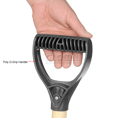 Union Tools® 1640400 18" Aluminum Blade Combo Snow Shovel W/ D-Grip Ha ...