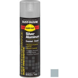 Rust-Oleum High Performance V2100 Rust Preventive Enamel Aerosol, Silv ...