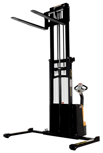 Vestil Steel Adjustable Double Mast Stacker 101 In. Raised Height 2200 ...