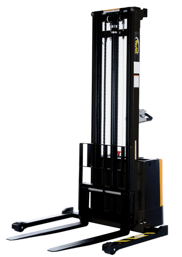 Vestil Steel Adjustable Powered Lift Stacker 150 In. Raised Height 200 ...
