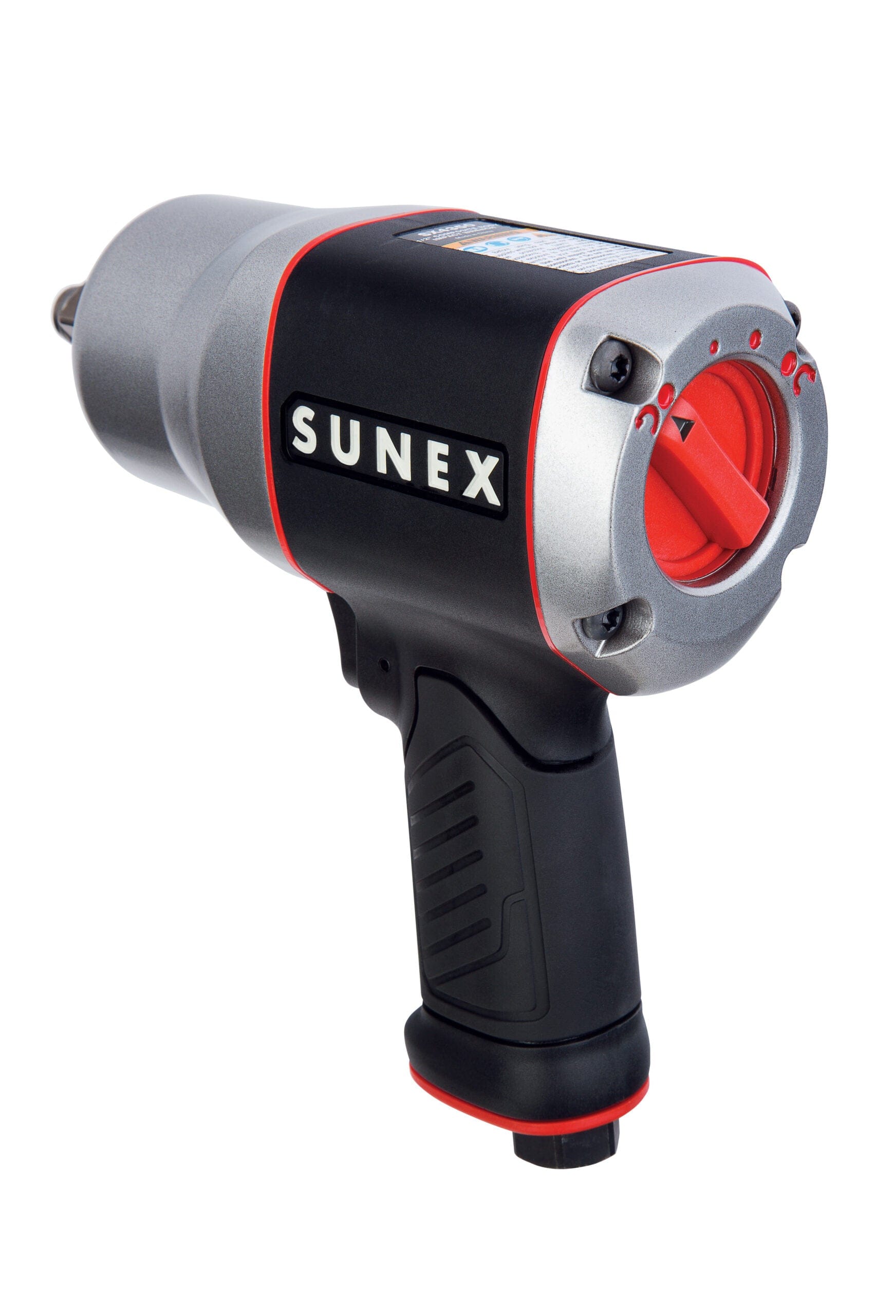 Sunex® Heavy Duty Twin Hammer Air Impact Wrench, 1/2" Drive Size, 610 ...