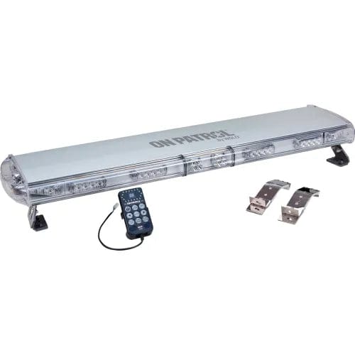 Low Profile Warning Light Bar 44" Alley And Take Down Lights 12-Volt B ...
